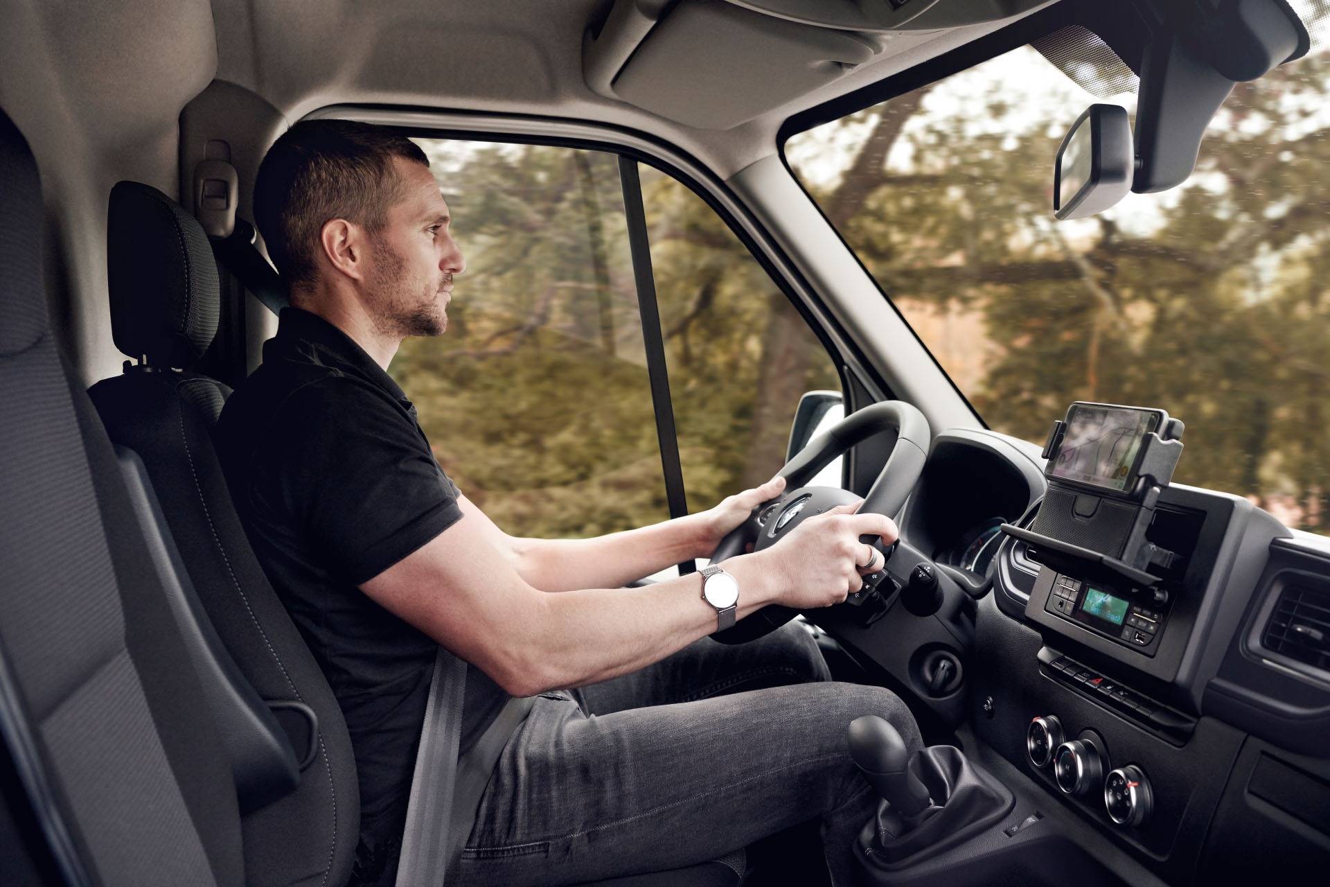 Renault Master interieur | Bluekens Truck en Bus